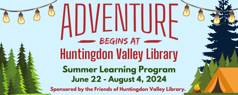 Youth Services – Teens – Huntingdon Valley Library